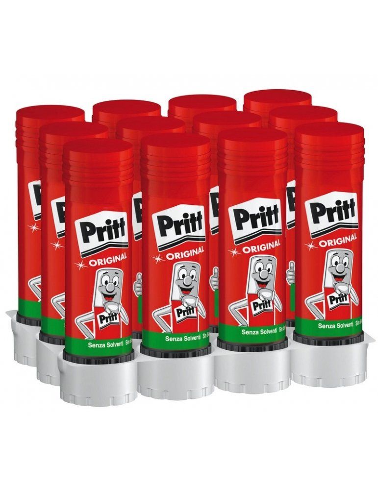 Colla Stick Pritt 22 Grammi Confezione 12 Pezzi - Online e a Torino