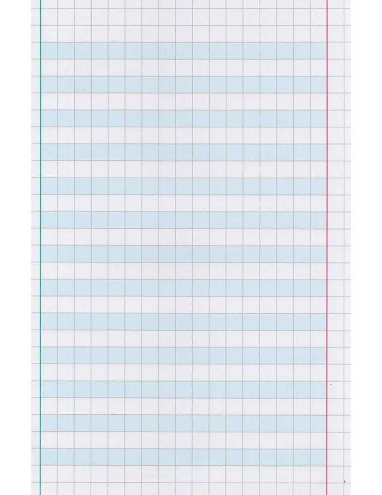Quaderno per Disgrafia One Color Quadretto 1CM | Mega 1941