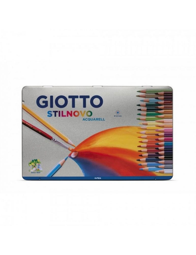 Matite Colorate Giotto FILA Stilnovo Acquarell 36 Colori - Scuola