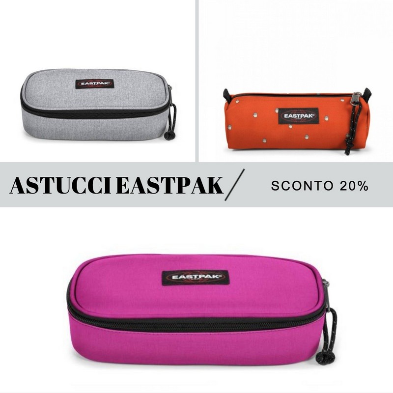 Astuccio Eastpak per la Scuola Sconto 20% | Compra Ora Online